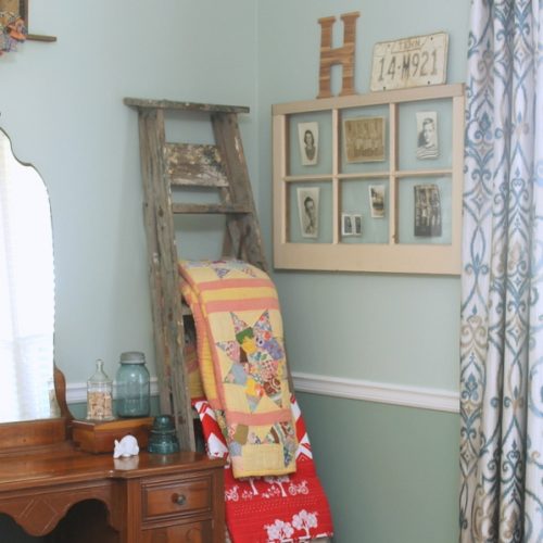 Make Your Own Window Picture Frame - Angie Holden The Country Chic Cottage