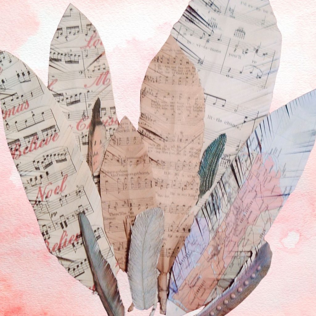 How to Make Paper Feathers in Minutes! - Angie Holden The Country Chic ...