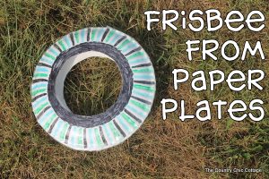 Paper Plate Frisbee {Kids Craft} - Angie Holden The Country Chic Cottage