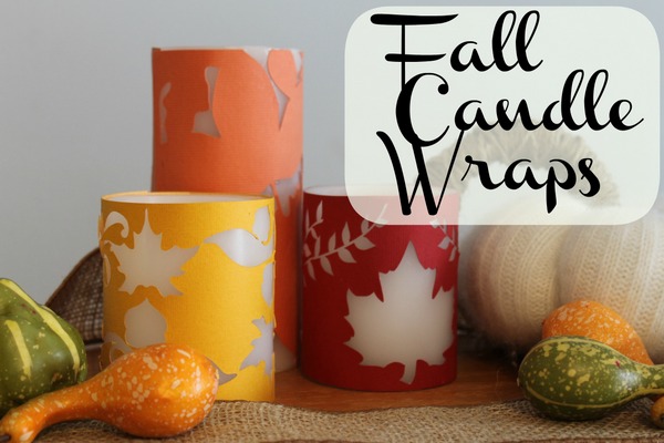DIY Paper Candle Wraps - The Country Chic Cottage