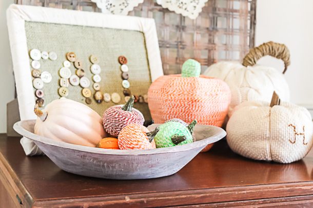 How to Make Twine Pumpkins - Angie Holden The Country Chic Cottage