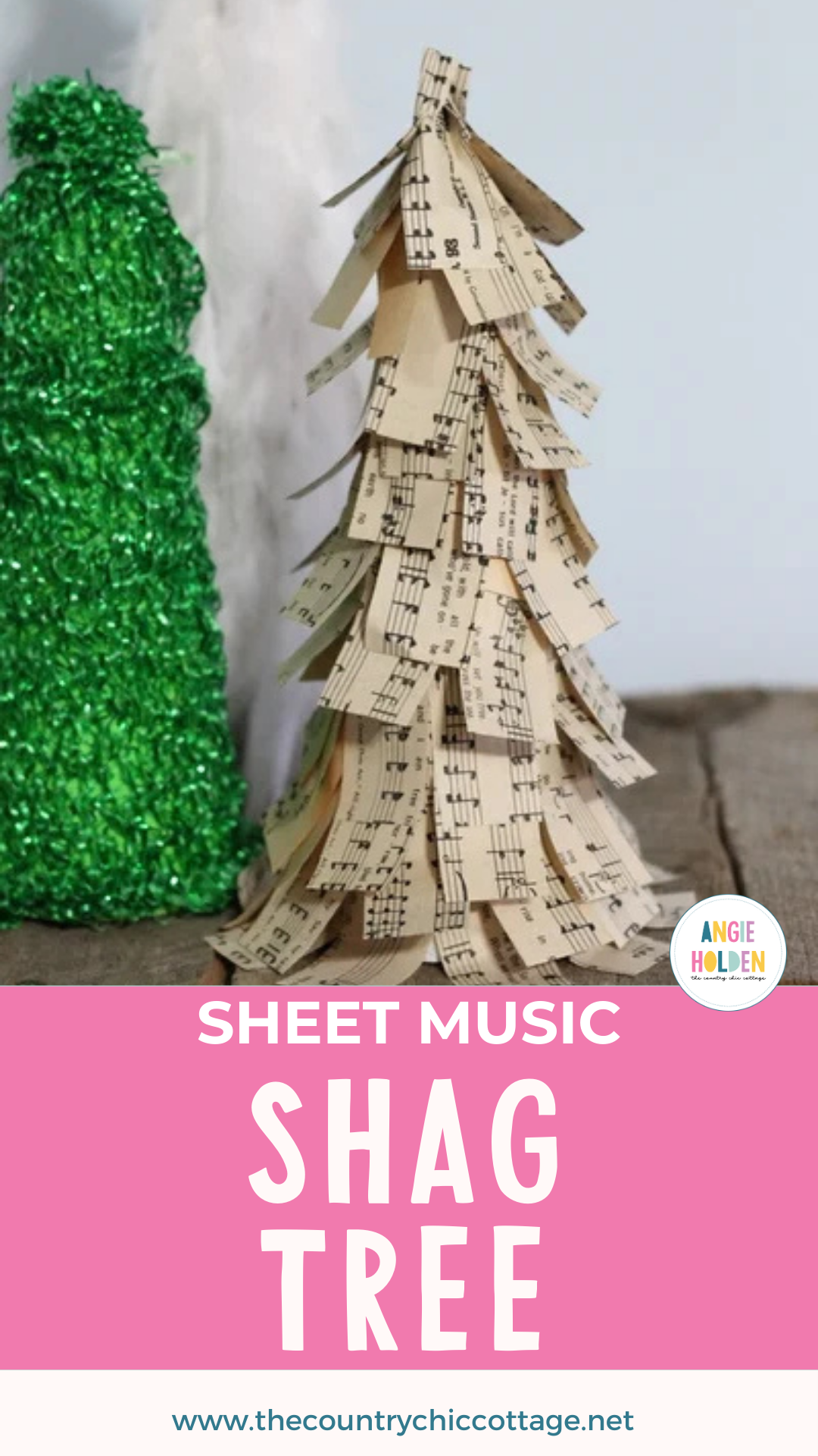 Sheet Music Shag Tree - Angie Holden The Country Chic Cottage