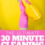 30 Minutes Per Week House Cleaning Schedule - The Country Chic Cottage