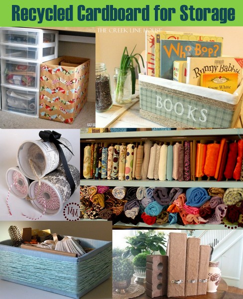 20 Plus Recycled Storage Solutions - Angie Holden The Country Chic Cottage