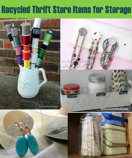 20 Plus Recycled Storage Solutions - Angie Holden The Country Chic Cottage