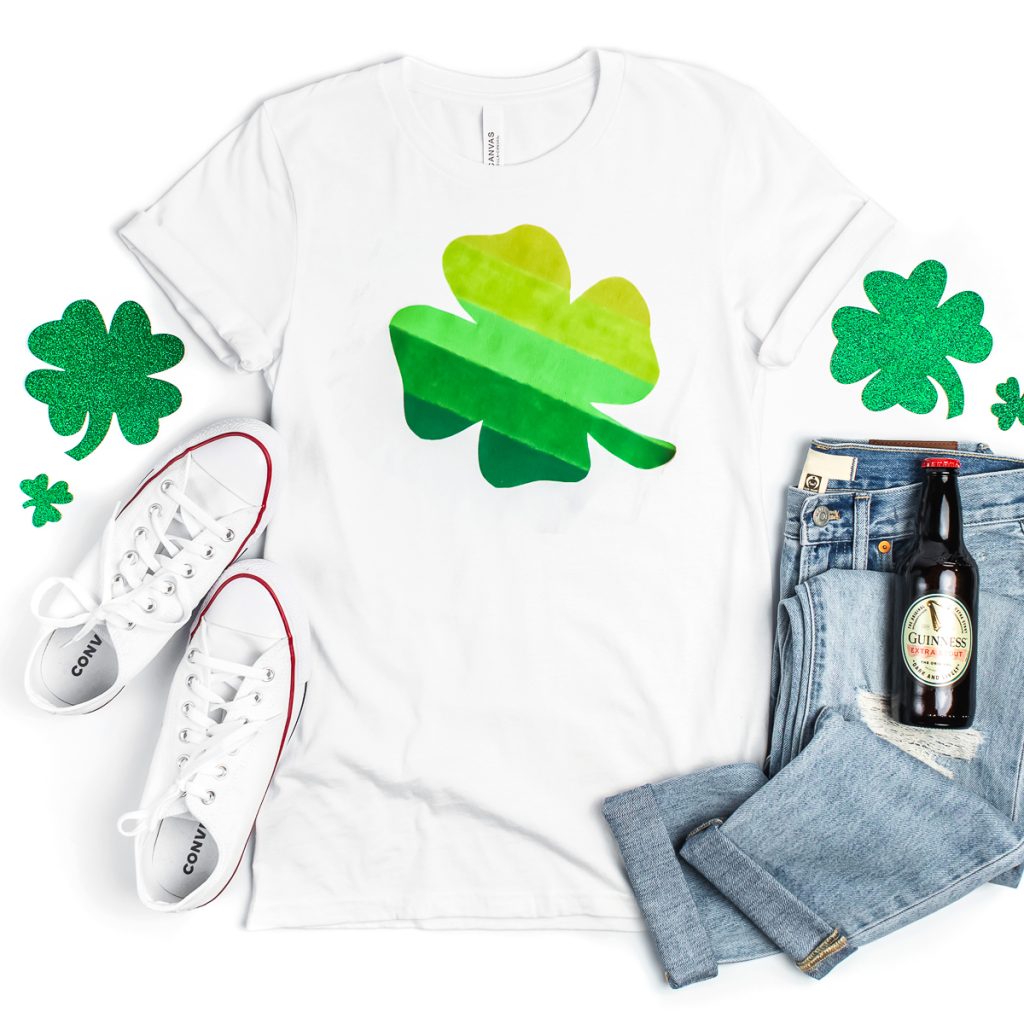 DIY Clover Shirt with a Cricut Machine - Angie Holden The Country Chic ...