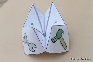 Easy Father's Day Cootie Catcher (Free Printable!) - The Country Chic ...