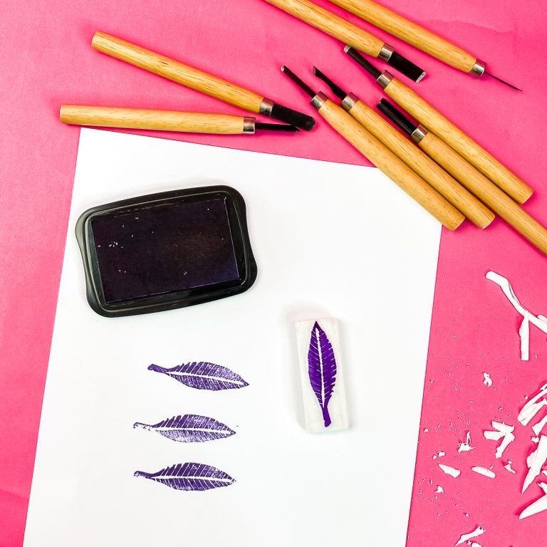 How to Carve Eraser Stamps in 15 Minutes or Less - Angie Holden The ...