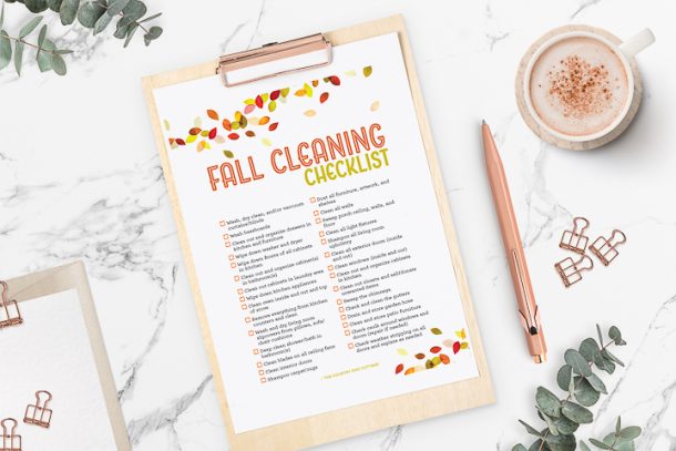Fall Cleaning Checklist Printable for Free - Angie Holden The Country ...