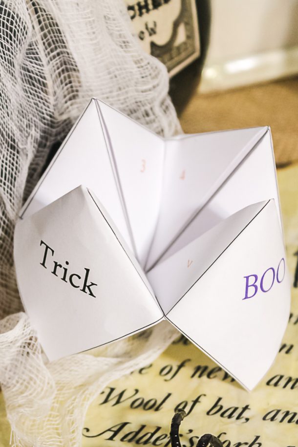 Halloween Cootie Catcher Free Printable for Kids - Angie Holden The ...