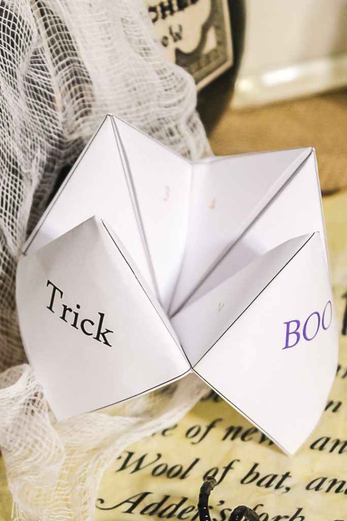 Halloween Cootie Catcher Free Printable for Kids - Angie Holden The ...