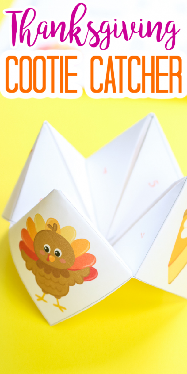 Thanksgiving Cootie Catcher Free Printable - Angie Holden The Country ...