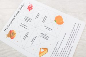 Thanksgiving Cootie Catcher Free Printable - Angie Holden The Country ...