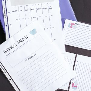 Weekly Menu Planner System with Free Printables - Angie Holden The ...