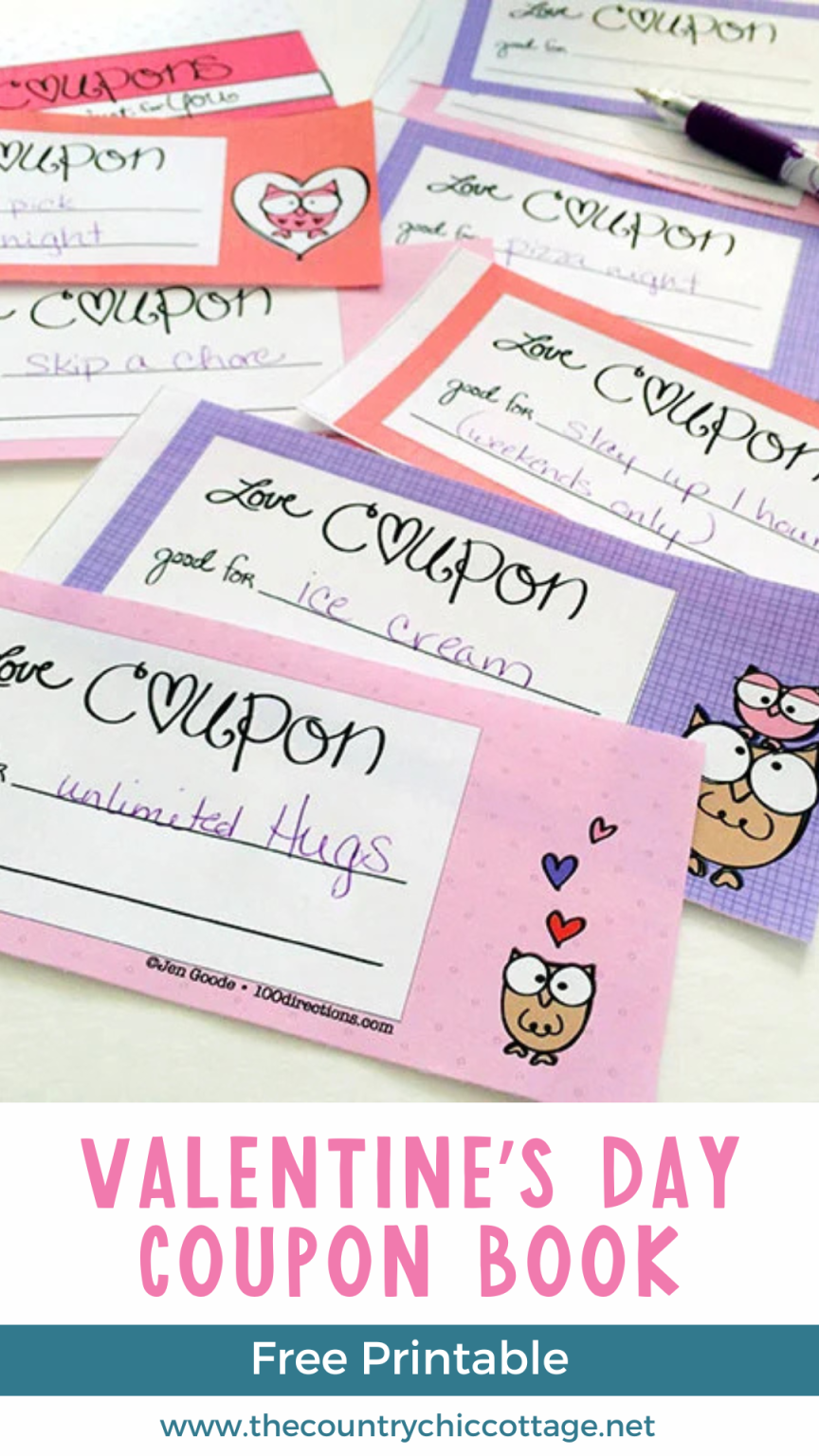 Valentine's Day Coupon Book Free Printable - Angie Holden The Country ...