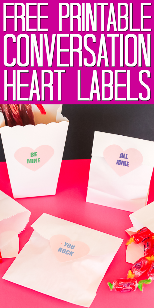 Printable Treat Labels with Hearts - Angie Holden The Country Chic Cottage