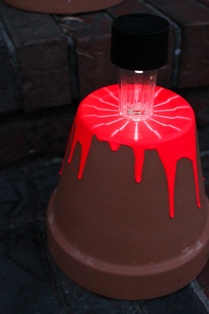 DIY Solar Lights with Neon Paint - Angie Holden The Country Chic Cottage