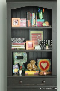 Style a Bookcase in 4 Minutes or Less! - Angie Holden The Country Chic ...