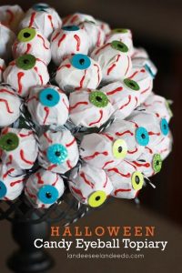 Halloween Eyeball Decorations You Can Make Yourself - The Country Chic ...