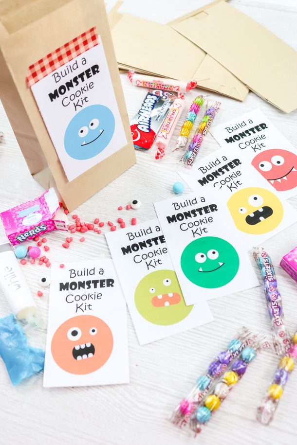Monster Cookie Kit + 15 Halloween Printables - Angie Holden The Country ...
