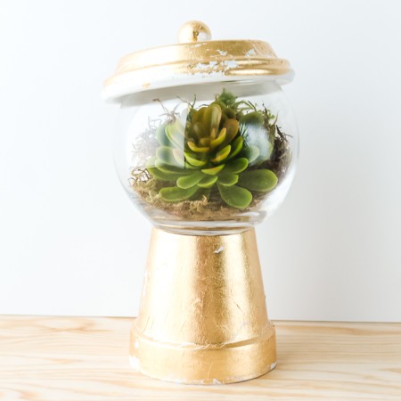 DIY Gumball Machine from Flower Pots - Angie Holden The Country Chic ...