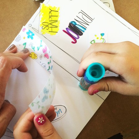 DIY Journal Craft For Kids - Angie Holden The Country Chic Cottage