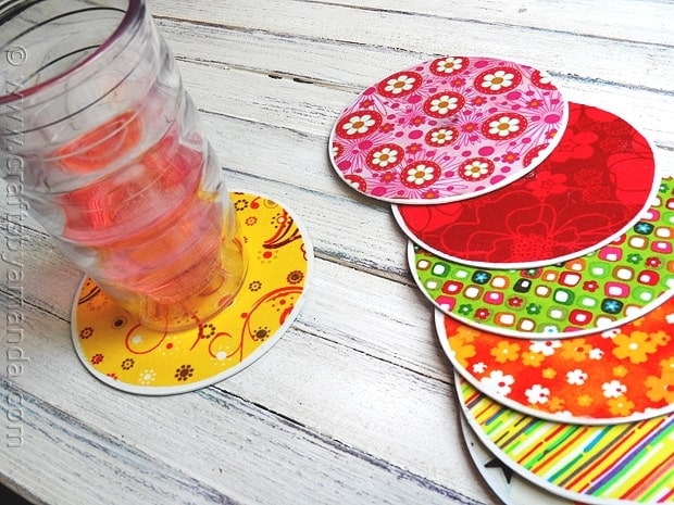 25 Incredible DIY Coaster Crafts for Your Home - Angie Holden The ...