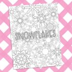 Easy Adult Coloring Pages - Country Chic Cottage