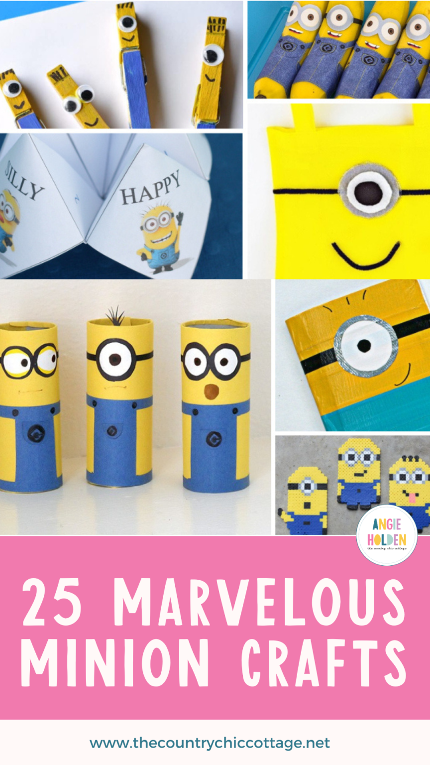 25 Minion Crafts You Just Have to Make - Angie Holden The Country Chic ...