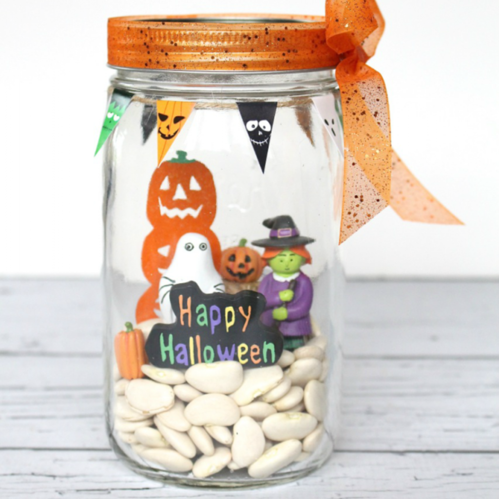 25 Halloween Mason Jar Crafts - Angie Holden The Country Chic Cottage