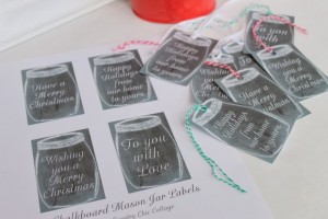 FREE Printable Mason Jar Gift Tags - Angie Holden The Country Chic Cottage
