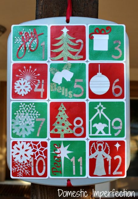 20 Christmas Advent Calendar Ideas - Angie Holden The Country Chic Cottage