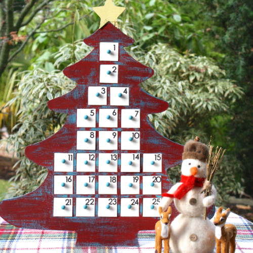 20 Christmas Advent Calendar Ideas - Angie Holden The Country Chic Cottage