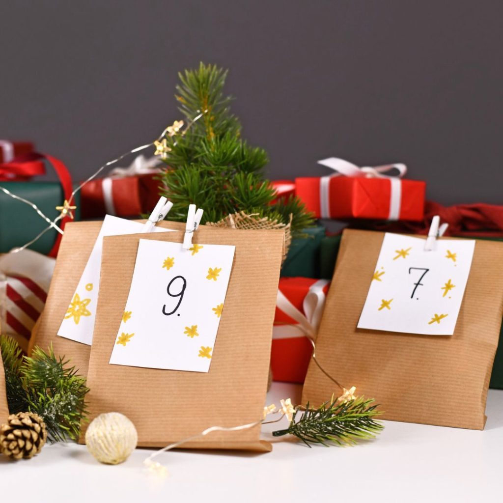 20 Christmas Advent Calendar Ideas - Angie Holden The Country Chic Cottage