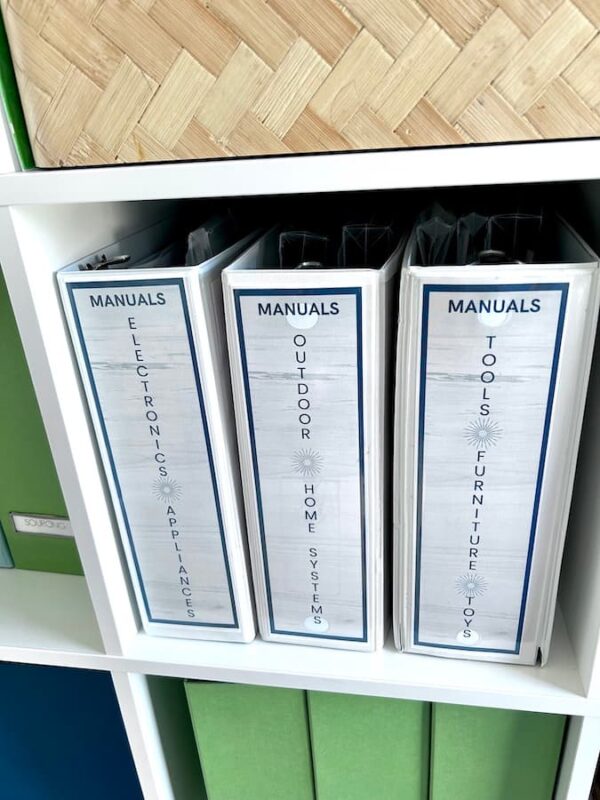 Paper Organization Ideas - Angie Holden The Country Chic Cottage