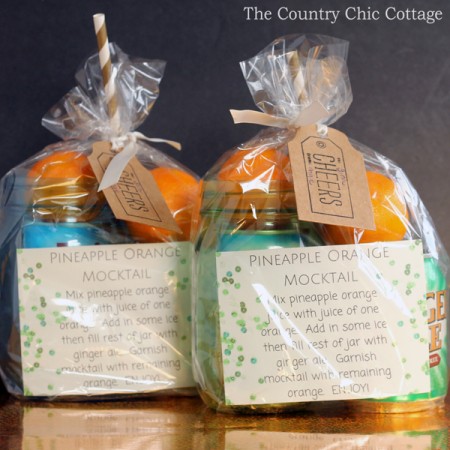 Mocktail Gift in a Jar - Angie Holden The Country Chic Cottage