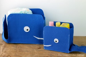 Sew Your Own Felt Storage Baskets - Angie Holden The Country Chic Cottage