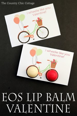 DIY Lip Balm Valentine's Day Card - Angie Holden The Country Chic Cottage