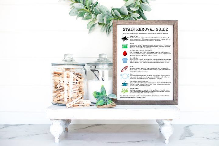 Stain Removal Guide Free Printable for Your Home - Angie Holden The ...