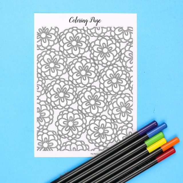 Free Spring Coloring Pages for Adults - Angie Holden The Country Chic ...
