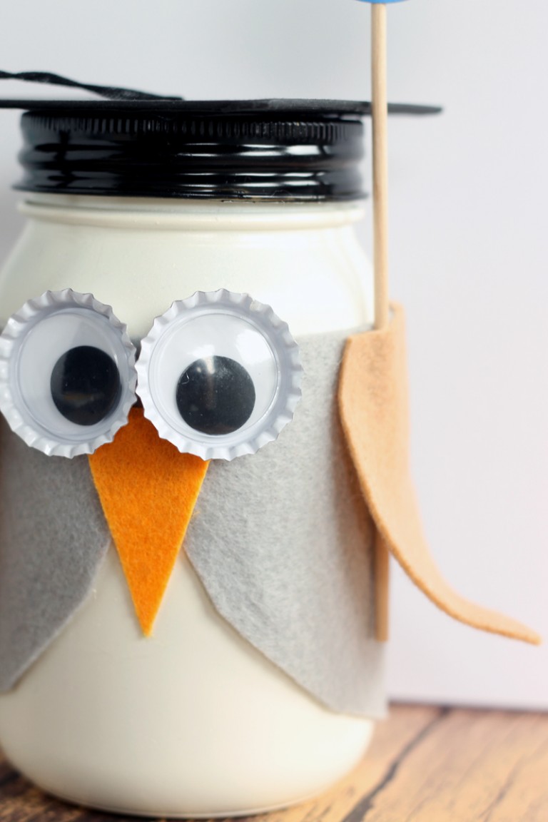 How to Make a Graduation Mason Jar Gift - Angie Holden The Country Chic ...