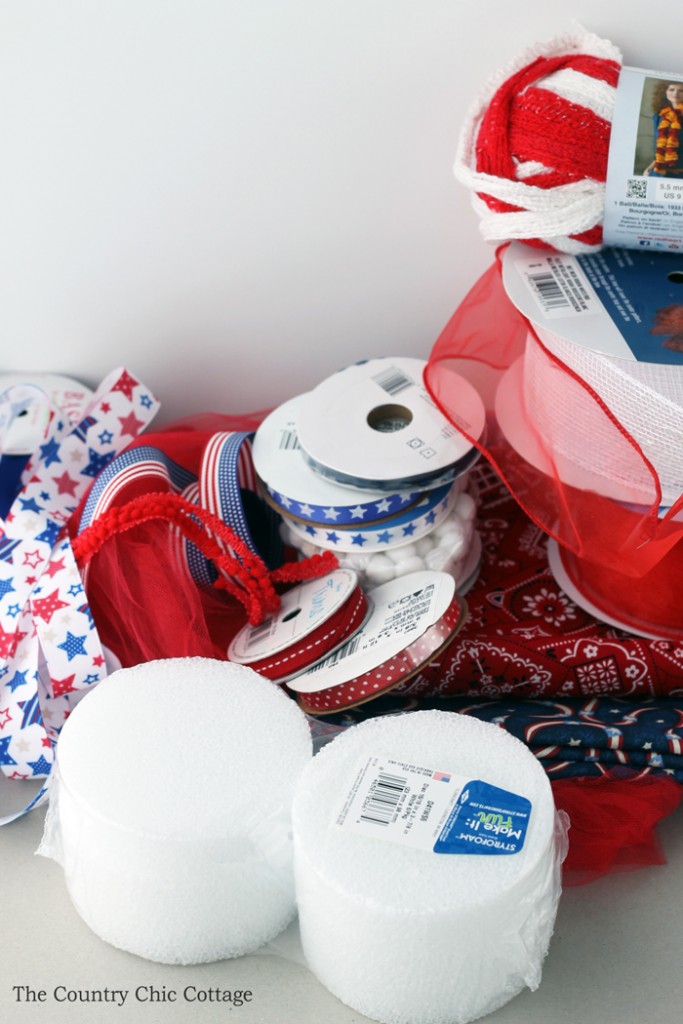 Patriotic Windsock Kids Craft Idea - Angie Holden The Country Chic Cottage
