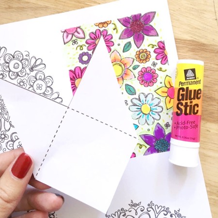 How To Make Corner Bookmarks (Free Template)