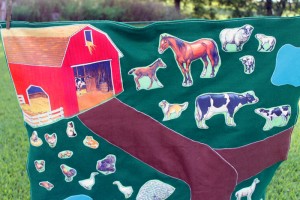 DIY Farm Play Mat (Handmade Gift Idea) - Angie Holden The Country Chic ...