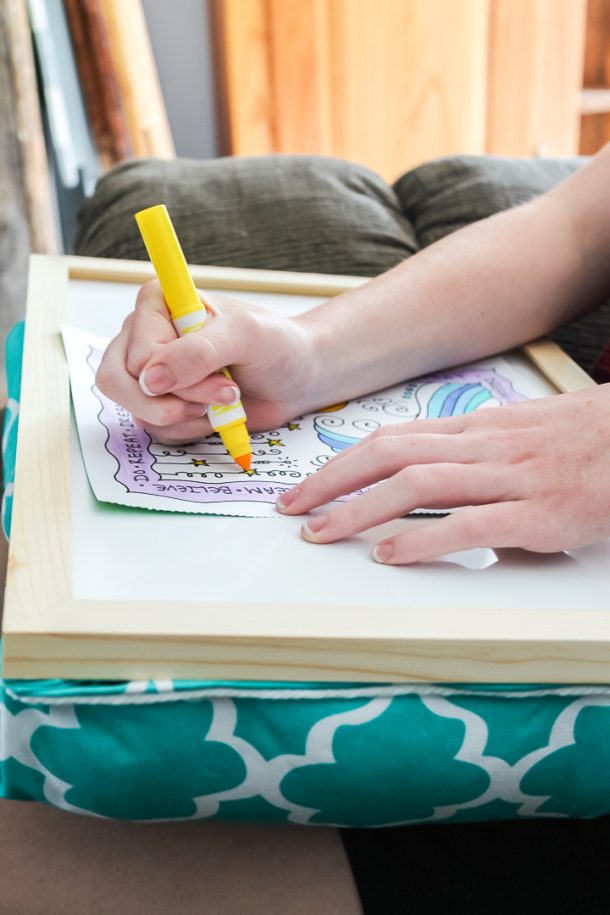 DIY Lap Desk You Can Make in Minutes - Angie Holden The Country Chic ...