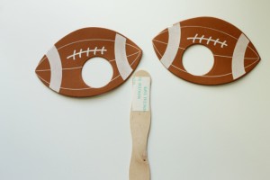 Easy DIY Football Party Photo Booth Props - Angie Holden The Country ...