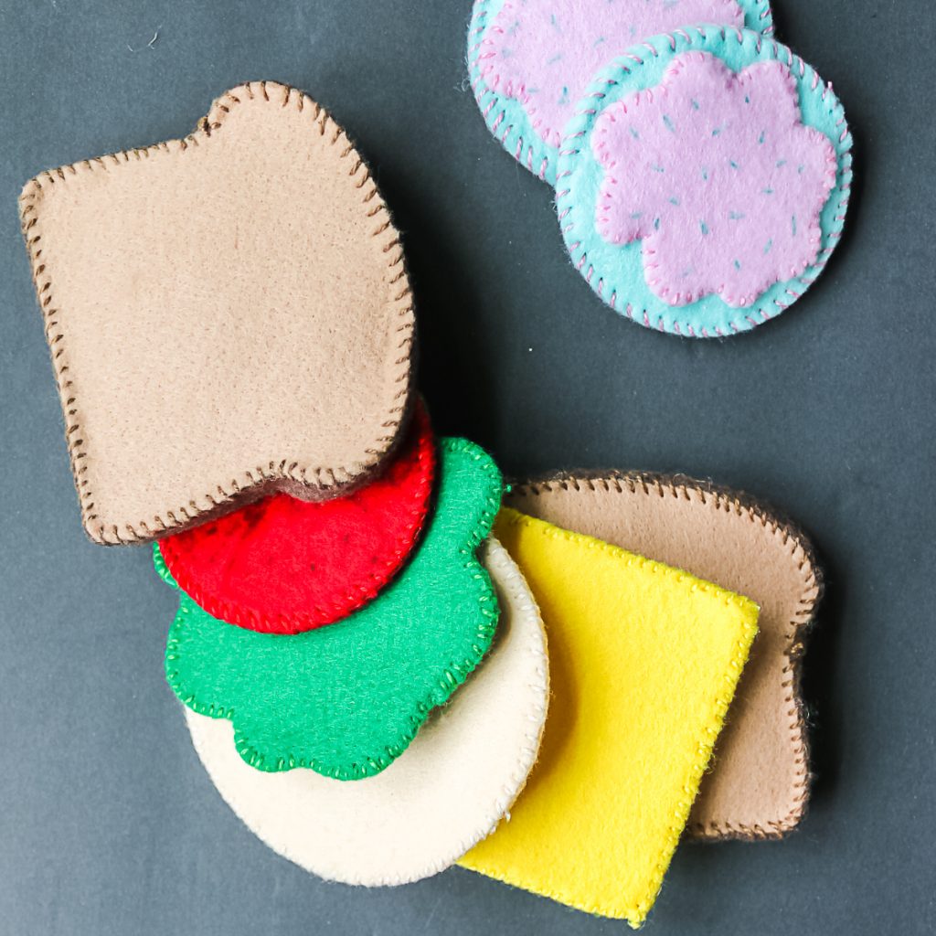 DIY Felt Food with a Cricut Machine | The Country Chic Cottage