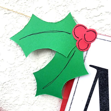 DIY Christmas Banner with Free Printable - Angie Holden The Country ...