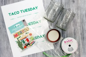 Taco Lover Gift: Taco Tuesday Starter Kit - Mason Jar Gift Basket ...