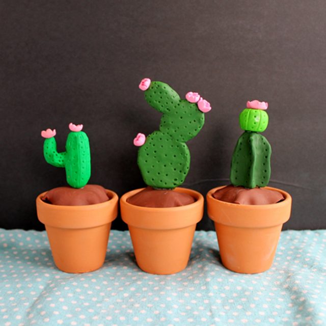 DIY Clay Cactus that ANYONE can make! - Angie Holden The Country Chic ...